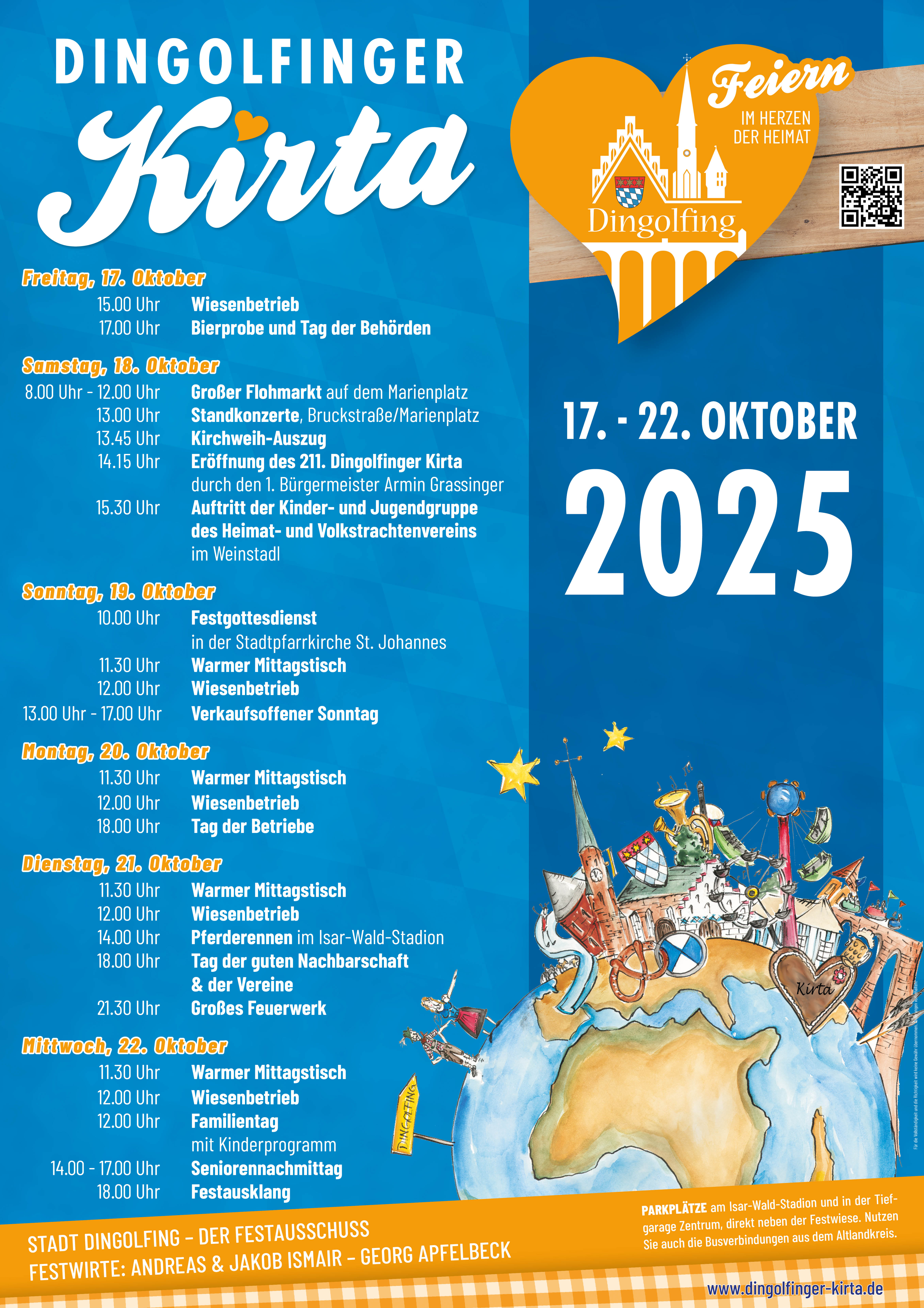 Alle Infos zum 211. Kirta - Aktuelles - Infos - Dingolfinger Kirta